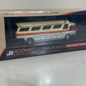 Iconic Replicas GM PD4107-Buffalo Coach Saskatchewan Transportation Company Canada 1:87-HO Scale New in The Box