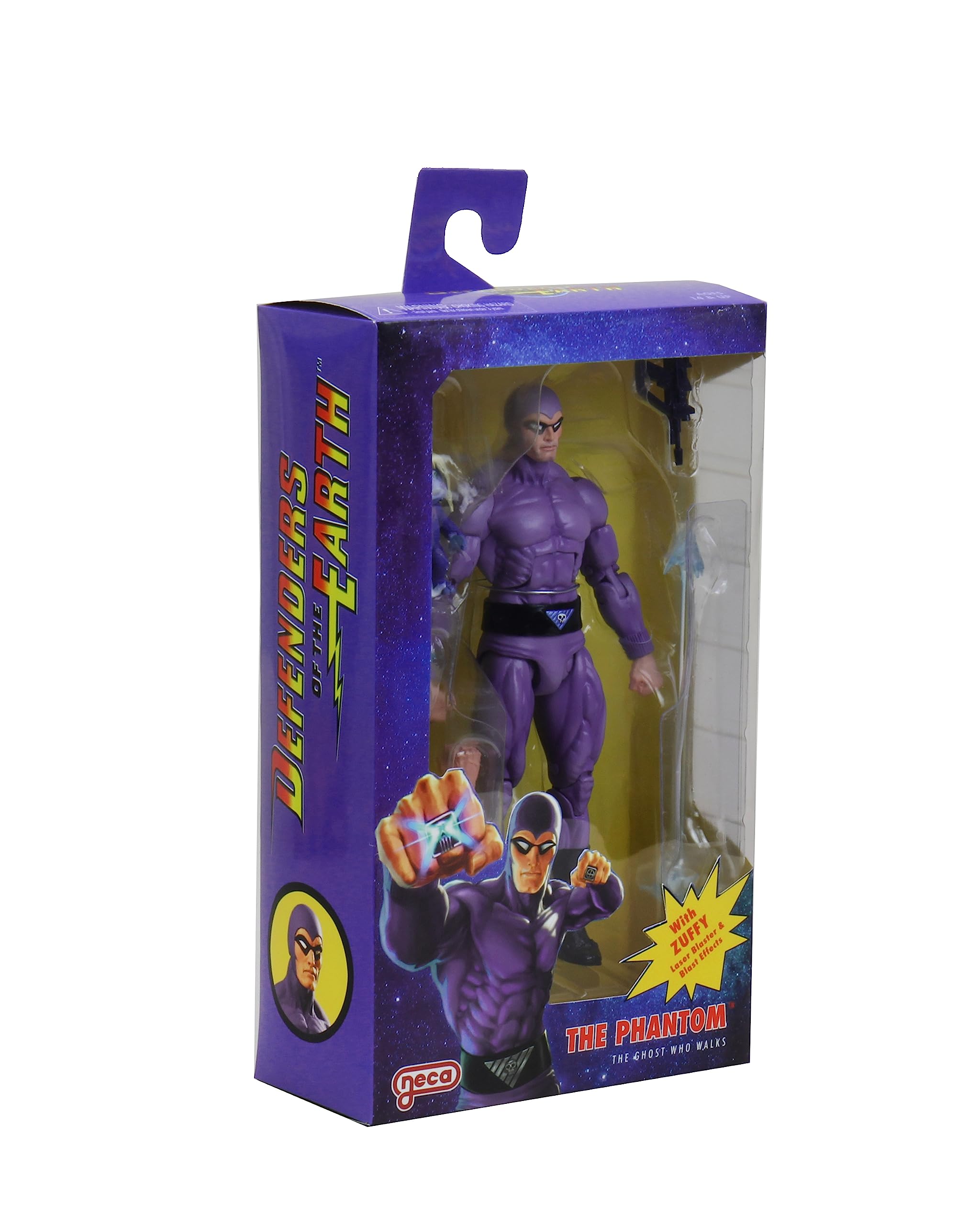 NECA Defenders of The Earth Original Superheroes S1 7" Scale The Phantom Action Figure