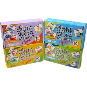 Urban Supply Sight Word Memory Game / Matching Game. Reading & Language Building for Grades Pre-Kindergarten Through Second Grade. Early Children's Educational Learn to Read (Pre-Kindergarten)