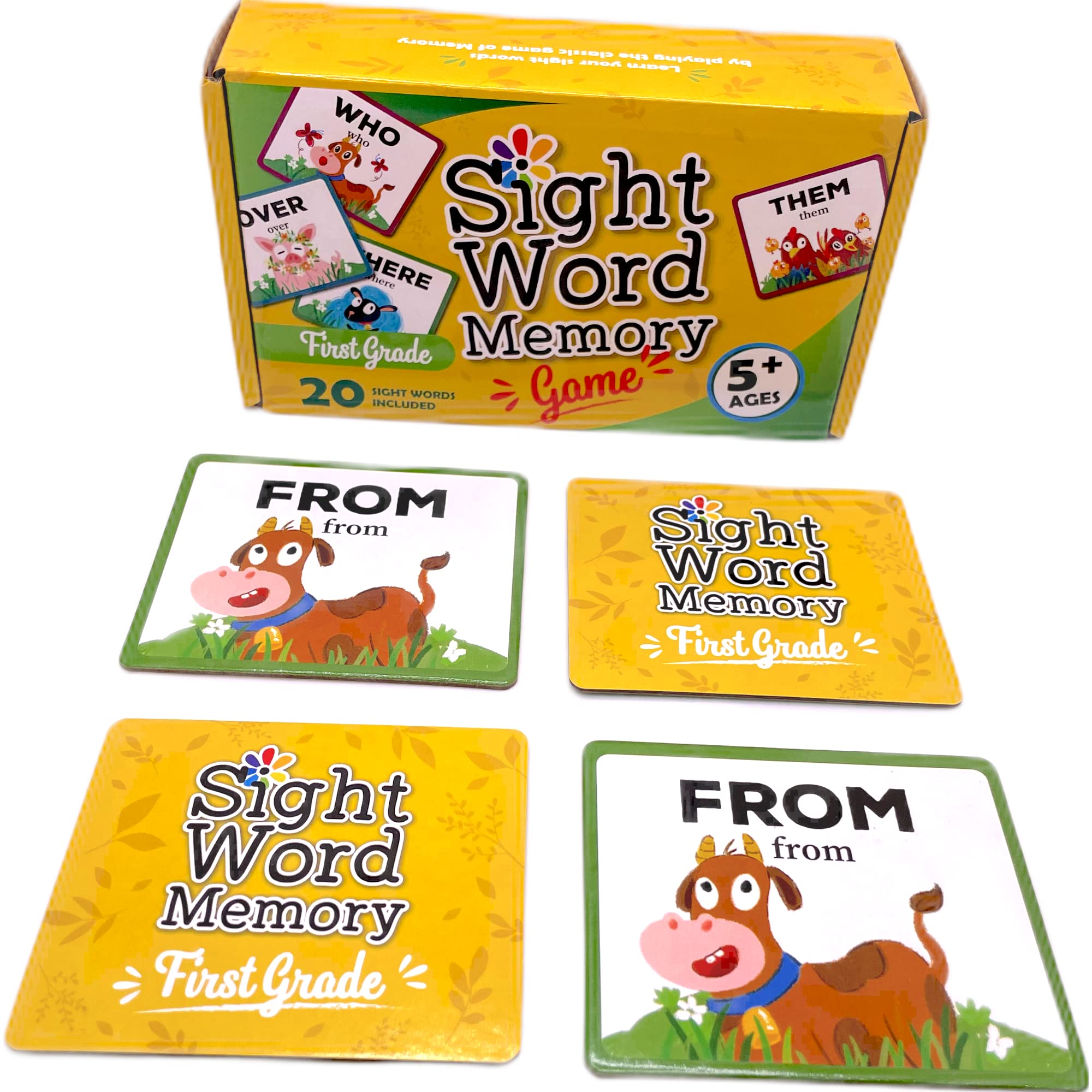 Urban Supply Sight Word Memory Game / Matching Game. Reading & Language Building for Grades Pre-Kindergarten Through Second Grade. Early Children's Educational Learn to Read (Pre-Kindergarten)