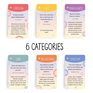 BEST 100 Mindful Prompts for Self Care & Stress Relief | Cards to Reduce Anxiety & Increase Relaxation | Perfect Mindfulness Gift | Beyond Positive Affirmations | Meditations For Kids, Teens, & Adults