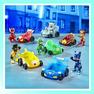 PJ Masks Power Heroes Racer Collection Preschool Toy with 6 Action Figures and 6 Vehicles for Kids 3 Years Up (Amazon Exclusive)