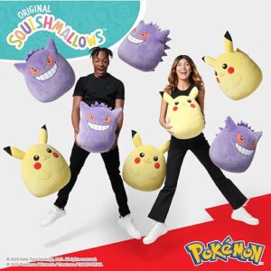 Squishmallows Pokemon 14-Inch Gengar Plush - Add Gengar to Your Squad, Ultrasoft Stuffed Animal Large Plush, Official Kelly Toy Plush