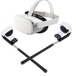 vr golf club attachment for oculus quest 2 controller accessories enhanced golf+ gaming experience (2pcs)