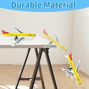 Tcvents Airplane Toys, Metal Plane Pull Back Airplane Toys for 3 4 5 6 Years Old Boys Girls, Die Cast Aircraft Plane Models, Kids' Play Vehicles Aeroplane Airplanes for Kids Birthday Gifts