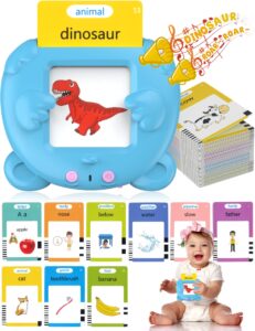 510 sight words talking flash cards for toddlers 2-4 years, pocket speech for 2 year olds, kids english learning flashcards educational toys, speech therapy toys for toddlers 1-3