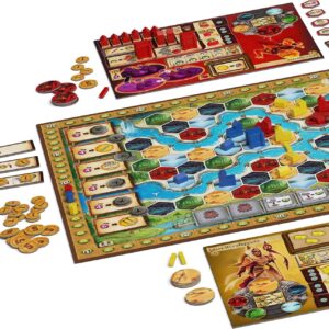 Capstone Games Terra Nova - Simplified Version of Terra Mystica Board Game, Capstone Games, Ages 14+