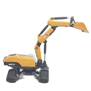 Ailejia Excavator Toy Vehicle Construction Toys, Engineering 1/50 Scale Concept Hydraulic Excavator Toys for Boys (Concept Excavator)