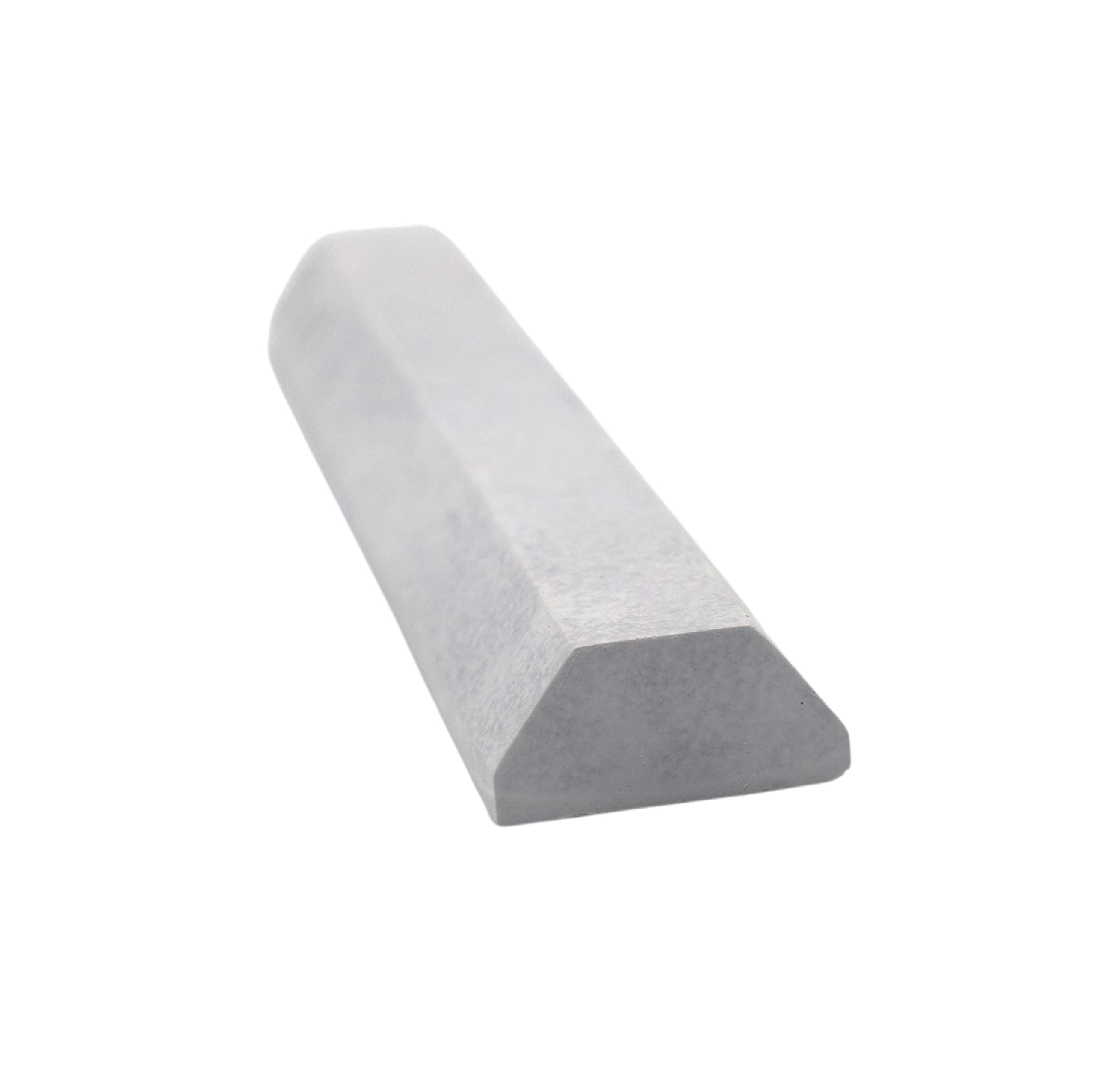 Teak Tuning Monument Series Concrete Fingerboard Parking Curb Obstacle - 6" Long - Ultra Premium, Super Durable Polymer Modified Concrete - Sterling Gray Colorway