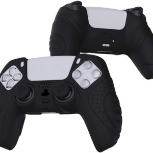 eXtremeRate PlayVital Protective Case for ps5 Controller, Silicone Case for ps5 Remote Control - Black