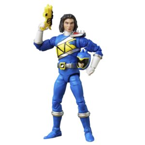 power rangers lightning collection dino charge blue ranger 6-inch action figure, toys and action figures for kids ages 4 and up