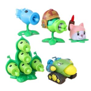 JHESAO 1 PCS Plants and Zombies Toys Action Figures Zombies PVZ Toys Set 1 3 Series Great Gifts for Kids and Fans,Birthday and Christmas Party New