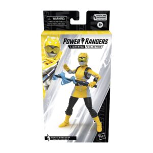 Power Rangers Lightning Collection Beast Morphers Yellow Ranger 6-inch Scale Action Figure, Toys and Action Figures for Kids Ages 4 and Up