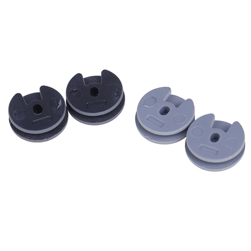 2X Joystick Cap Thumb Stick Circle Pad Caps for 3DS 3DS LL 3DS XL New 3DS LL XL Controller Replacement (Light Grey)