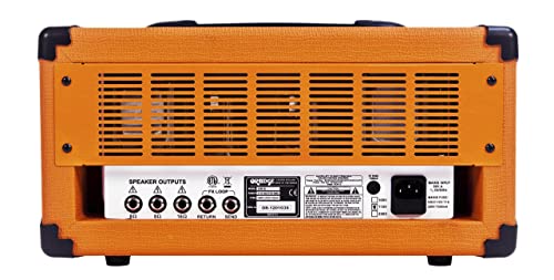 Orange OR15 15-Watt Single Channel, Compact Tube Guitar Amp Head with Instrument Cable and Austin Bazaar Polishing Cloth