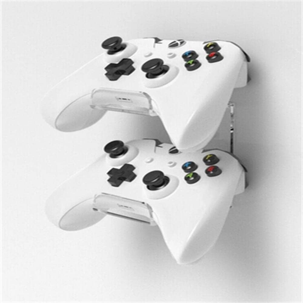 WANLIAN Game Controller Wall Mount Bracket For Various Gamepad Series And Headset Series (2-Pack) (black00131)