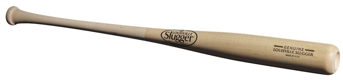 Louisville Slugger Genuine Mix Unfinished Natural Clear Baseball Bat - 32