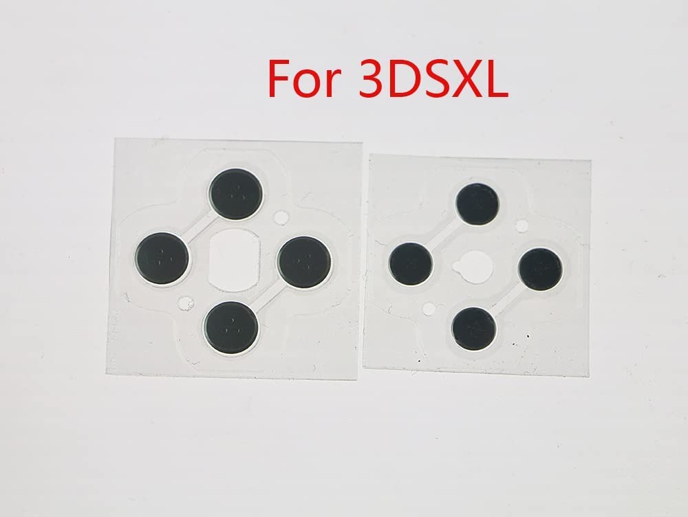 ABXY Button D-Pad Membrane Button Stickers PAD Conducting Strip for 3DS XL Replacement