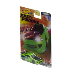 Hot Wheels Retro Entertainment Collection,Mitsubishi Eclipse, TV, & Video Games, Iconic Replicas for Play or Display, Gift for Collectors