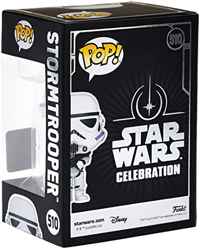 Funko POP! #510: Star Wars Celebration - Stormtrooper 3.8-in Vinyl Bobblehead - 2022 Galactic Convention Exclusive