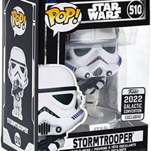 Funko POP! #510: Star Wars Celebration - Stormtrooper 3.8-in Vinyl Bobblehead - 2022 Galactic Convention Exclusive