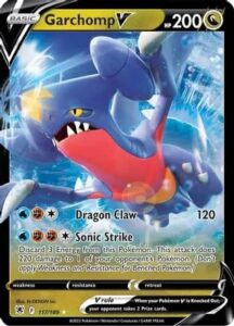 garchomp v - 117/189 - ultra rare