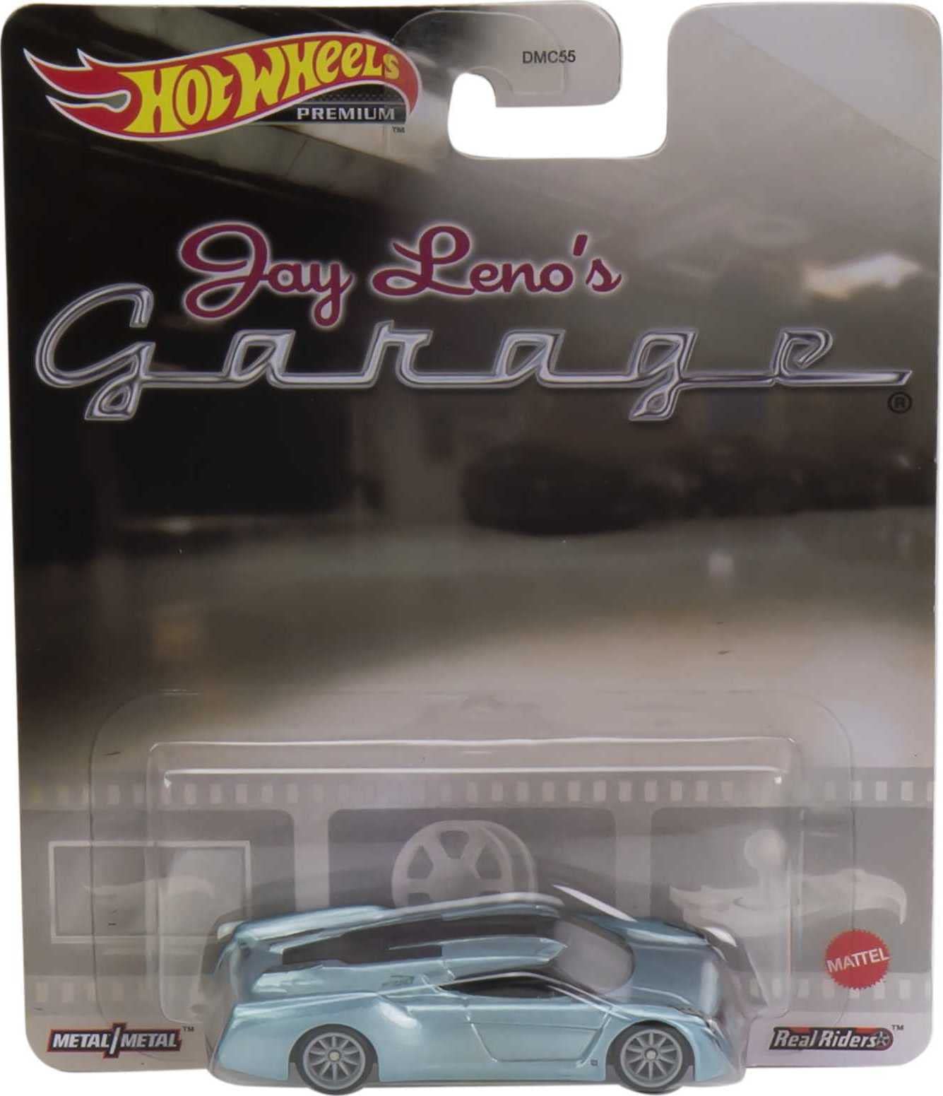 Hot Wheels Premium Toy Car, 1:64 Scale Die-Cast Eco-Jet from Jay Leno's Garage, Collectable Vehicle