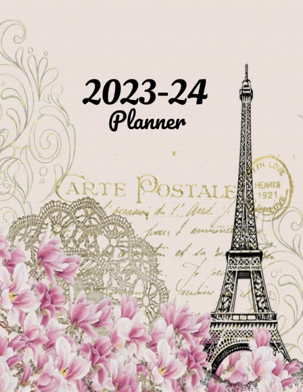 My 2023-2024 Eiffel Tower Style PLANNER: Entrepreneur Planner | Business Planner | Time Management | Monthly Planner | Weekly Planner | Productivity Planner |