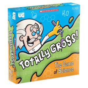 university games | scholastic totally gross game of science including real slime, for 2 to 4 players ages 6 and up