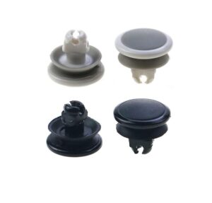 2 pcs 3d analog joystick cap button joystick rocker cap for psvita 1000 psv 1000 controller replacement (black)