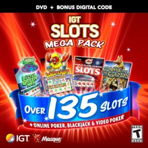 legacy games amazing casino games for pc: igt slots, mega game dvd pack + digital download codes (pc)