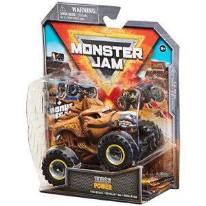 Monster Jam 2022 Spin Master 1:64 Diecast Truck with Bonus Accessory: Crazy Creatures Horse Power