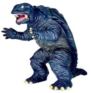 twcare gamera figure 1995, godzilla toy action figure: king of the monsters, movie series movable joints soft vinyl, travel bag