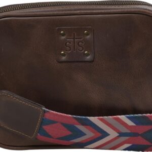 STS Ranchwear Basic Bliss Lucy Crossbody Chocolate One Size