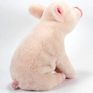 The Petting Zoo Pig Stuffed Animal Plushie, Gifts for Kids, Wild Onez Farm Animals, Pig Plush Toy 12 inches