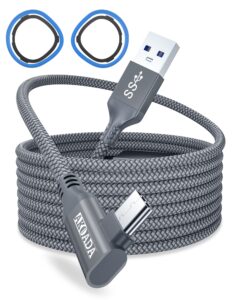 akoada 20 ft link cable for 0culus quest 2, link cable for quest 2,pico 4 and pc,steam vr, long usb 3.0 to usb c cable, virtual reality gaming accessories for 0culus quest