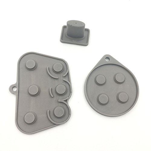 Silicone Conductive Rubber Button Pad For Sega Saturn SS Conductive Pads Controller Replacement