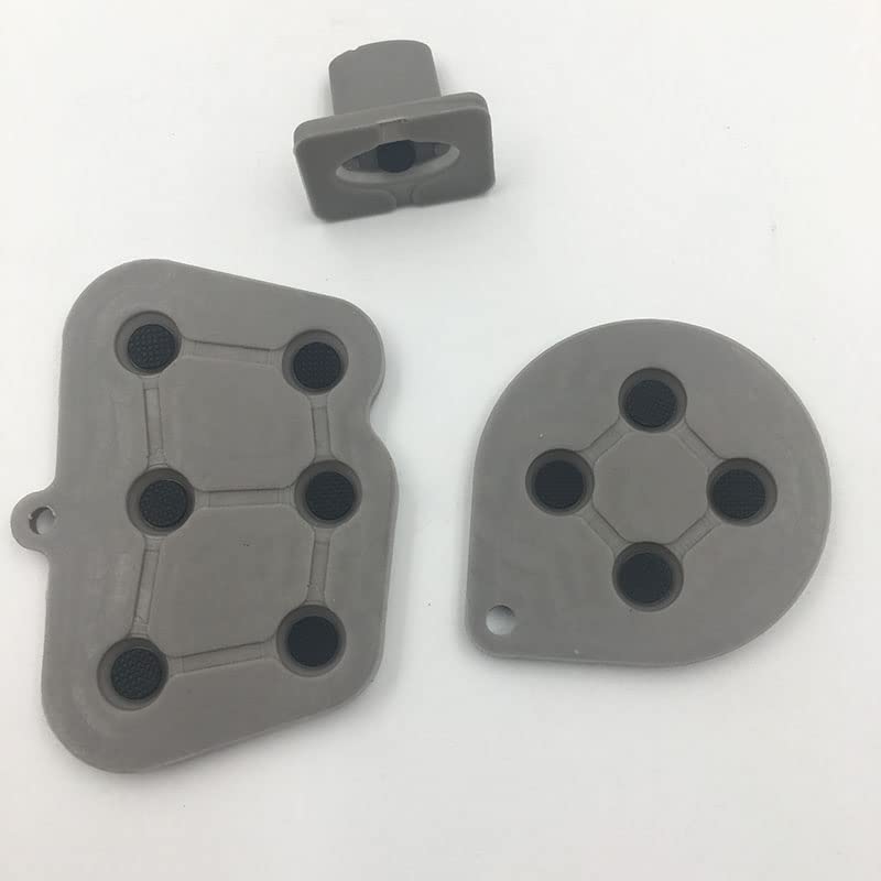 Silicone Conductive Rubber Button Pad For Sega Saturn SS Conductive Pads Controller Replacement