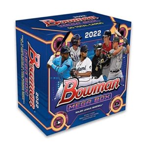 2022 topps bowman baseball trading card mega box