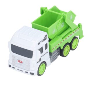 toy garbage truck real sliding plastic material inertial sanitation vehicle to understand waste classification sanitation vehicle (dumping vehicle)