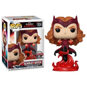 Funko In Stock: Pop! Marvel: Doctor Strange in the Multiverse of Madness - Scarlet Witch Floating (Special Edition Exclusive), Multicolor