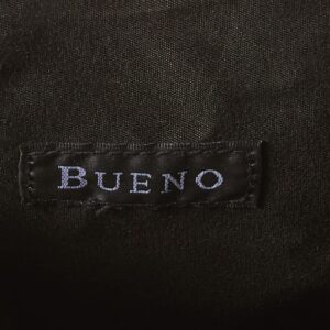 Bueno of California Smooth Faux Leather Shoulder, Black