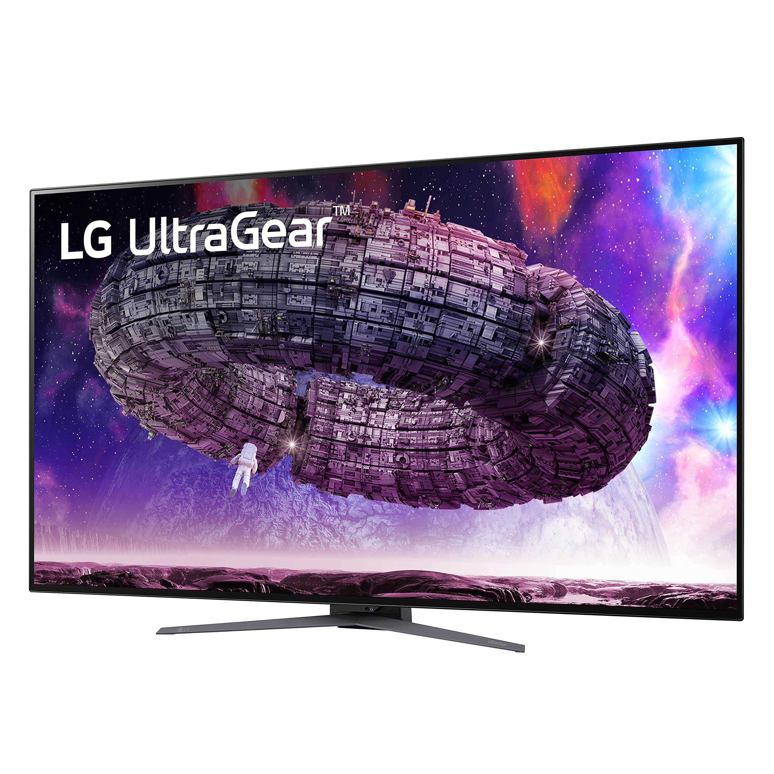 LG 48GQ900-B 48” Ultragear UHD OLED Gaming Monitor with Anti-Glare, 1.5M : 1 Contrast Ratio & DCI-P3 99% (Typ.) with HDR 10, .1ms (GtG) 120Hz Refresh Rate, HDMI 2.1,Black