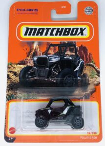 matchbox 2022 - polaris rzr - black - 39/100