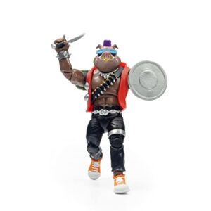 The Loyal Subjects BST AXN Teenage Mutant Ninja Turtles Bebop 80's 5" Action Figure with Accessories