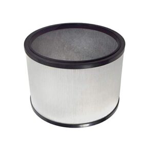 hqrp hepa filter compatible with dyson pure cool link desk dp01 dp02 & pure hot+cool hp01 hp02 heater + fan, 968125-03 evo filter replacement