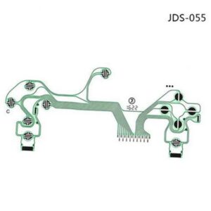 Button Conductive Film Keypad Flex Cable Buttons Ribbon Circuit Board for PS4 Pro Slim JDM-001 JDM-030 JDM-040 JDS-055 Controller Replacement (JDM-050 Green)