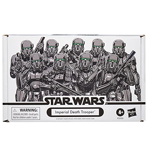 Star Wars, The Vintage Collection Imperial Death Trooper Action 4 Figure Set F5553 by Hasbro Black