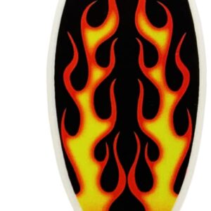 Shaka Minis Finger Skimboard | Finger Surfboard - Skim and Surf The Wind, Waves and Almost Anywhere (Scorched)