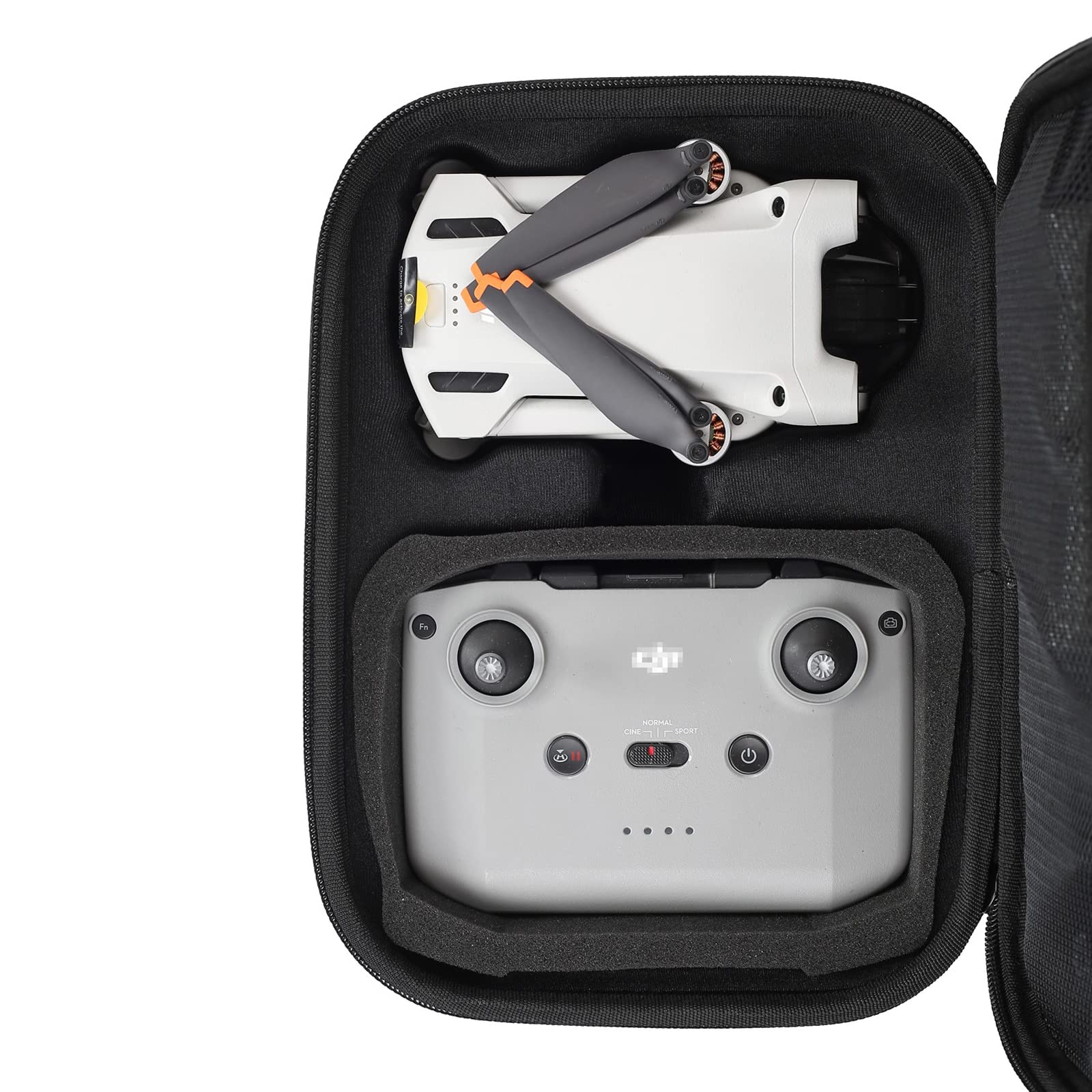 Anbee Mini 3 Pro Carrying Case, Hard Shell Rainproof Storage Bag Travel Box Compatible with DJI Mini 3 Pro Drone